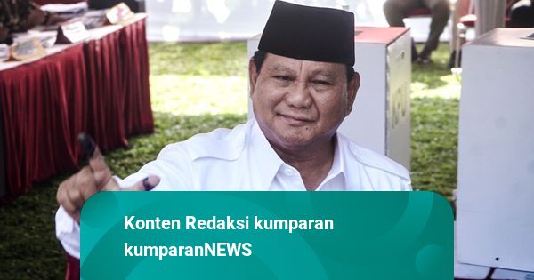 Prabowo Bakal Pantau Hitung Cepat di Kertanegara Usai Nyoblos di ...